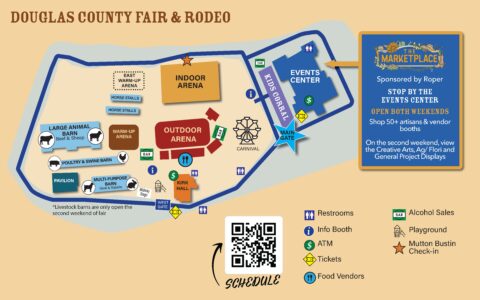 Map & Directions - DC Fair & Rodeo